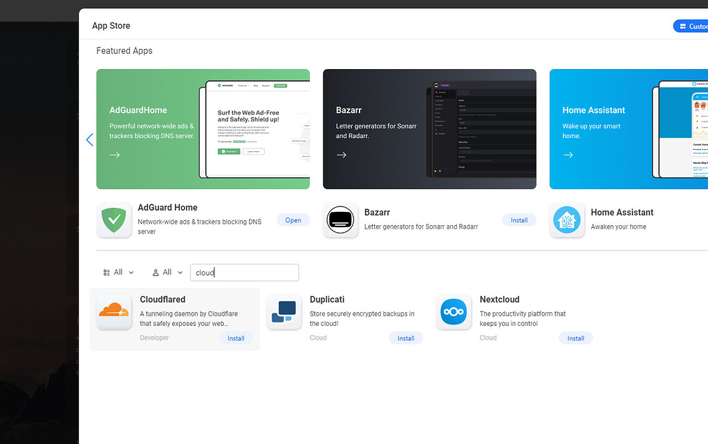 How to use Cloudflare Tunnel in CasaOS? - CasaOS - IceWhale Community Forum