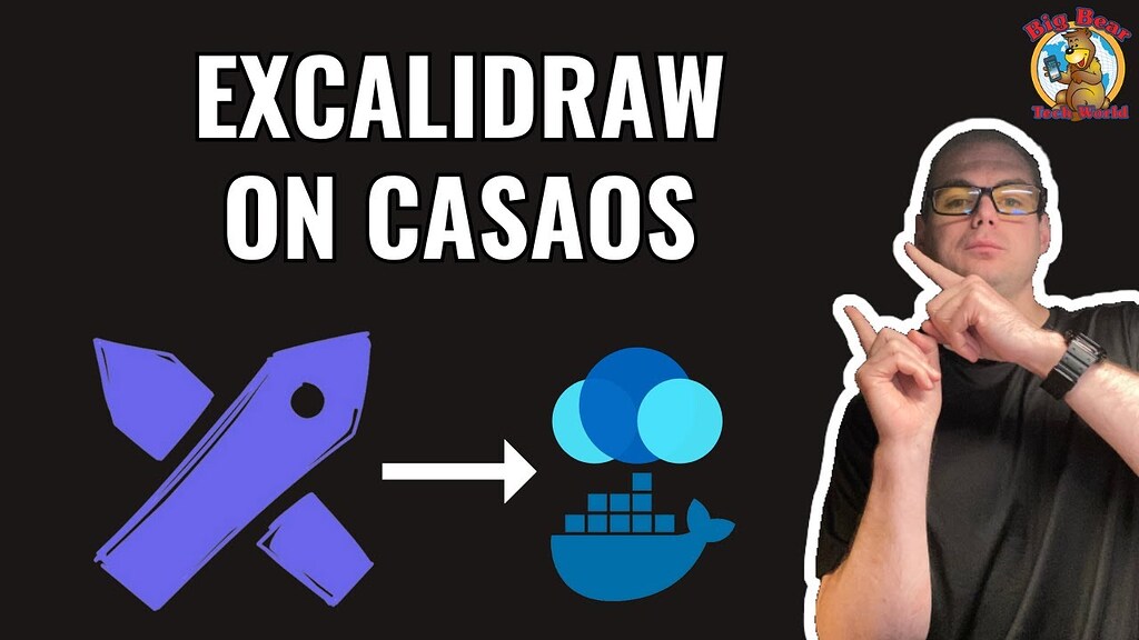 Sketch Your Ideas with Excalidraw on CasaOS | BigBearCasaOS Tutorial ...
