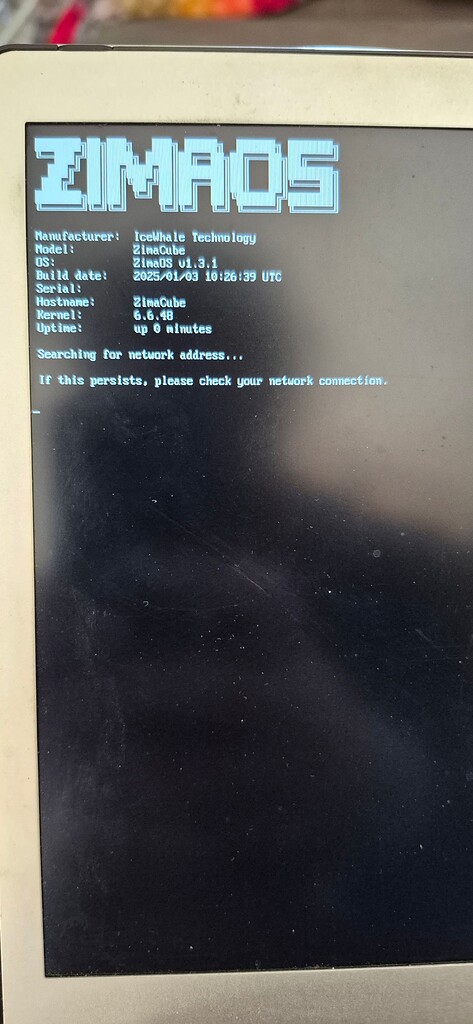 Searching for network address - ZimaOS - IceWhale Community Forum