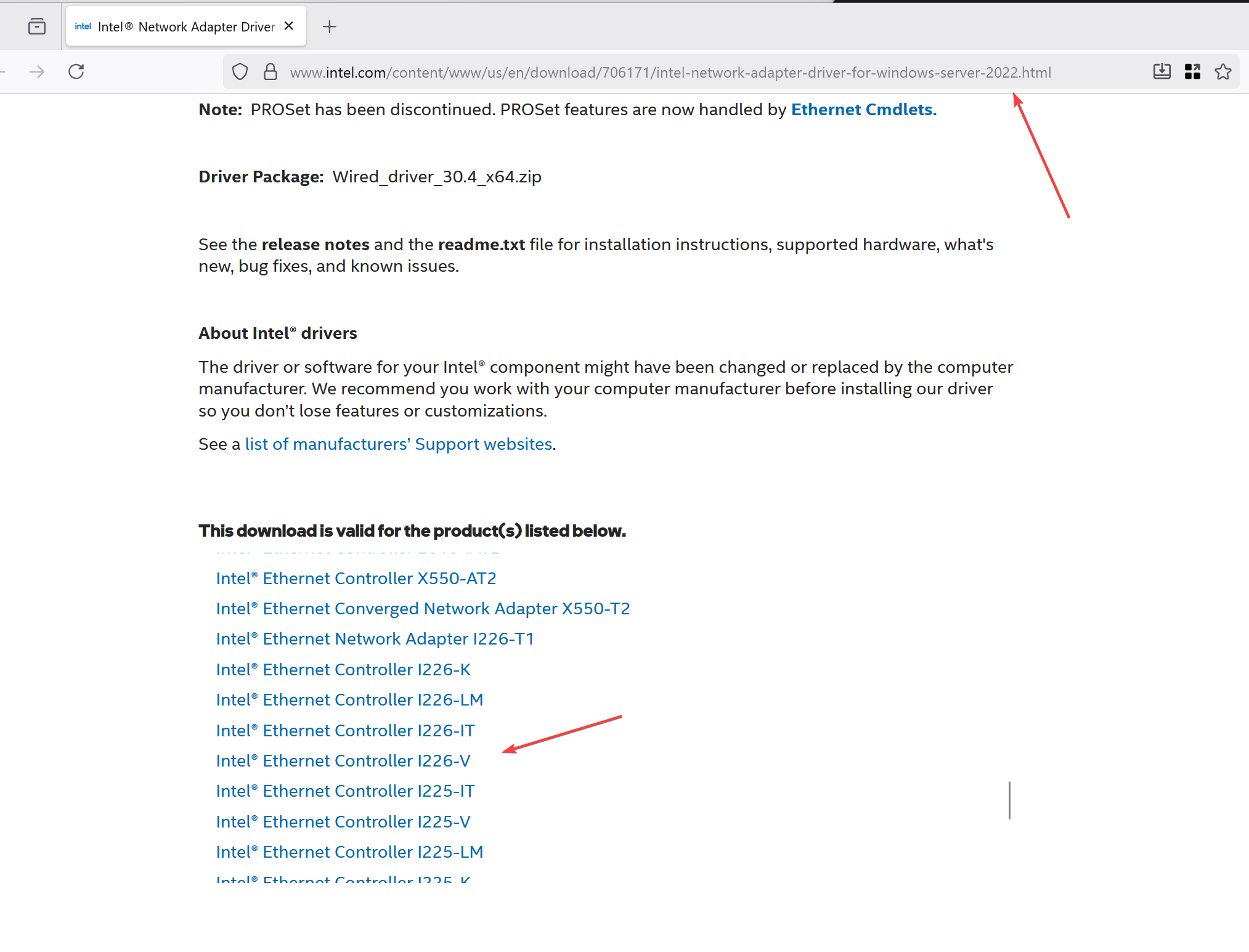 Intel NIC driver installation help on Windows(Intel® Ethernet ...